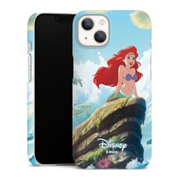 DeinDesign iPhone 13 Handy Premium Case Smartphone Handyh&uuml;lle Schutzh&uuml;lle matt Official Licensed Product Arielle Die Meerjungfrau Mermaid Premium Case