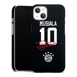DeinDesign iPhone 13 Handy Premium Case Smartphone Handyh&uuml;lle Schutzh&uuml;lle matt Jamal Musiala Fcb Fc Bayern M&uuml;nchen Premium Case