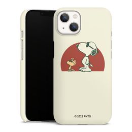 DeinDesign iPhone 13 Handy Premium Case Smartphone Handyh&uuml;lle Schutzh&uuml;lle matt Snoopy Official Licensed Product Kindheit Premium Case