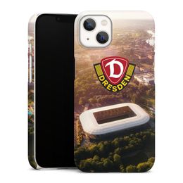 DeinDesign iPhone 13 Handy Premium Case Smartphone Handyh&uuml;lle Schutzh&uuml;lle matt Sgd Sg Dynamo Dresden Stadium Premium Case