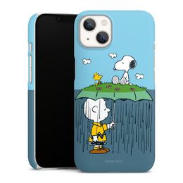 DeinDesign iPhone 13 Handy Premium Case Smartphone Handyh&uuml;lle Schutzh&uuml;lle matt Peanuts Children Snoopy Premium Case