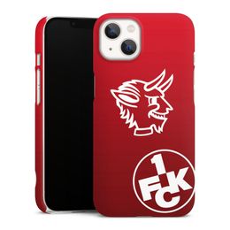 DeinDesign iPhone 13 Handy Premium Case Smartphone Handyh&uuml;lle Schutzh&uuml;lle matt Devil Official Licensed Product 1. Fc Kaiserslautern Premium Case