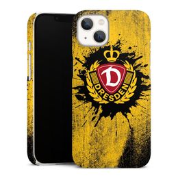 DeinDesign iPhone 13 Handy Premium Case Smartphone Handyh&uuml;lle Schutzh&uuml;lle matt Official Licensed Product Soccer Sg Dynamo Dresden Premium Case