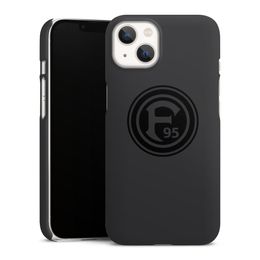DeinDesign iPhone 13 Handy Premium Case Smartphone Handyh&uuml;lle Schutzh&uuml;lle matt F95 Fortuna D&uuml;sseldorf Logo Premium Case