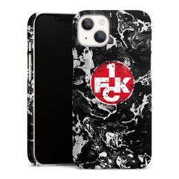 DeinDesign iPhone 13 Handy Premium Case Smartphone Handyh&uuml;lle Schutzh&uuml;lle matt Coat Of Arms 1. Fc Kaiserslautern Muster Premium Case