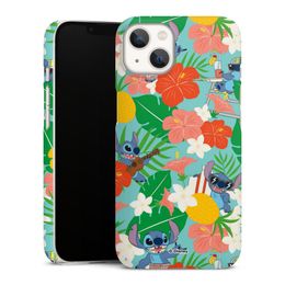 DeinDesign iPhone 13 Handy Premium Case Smartphone Handyh&uuml;lle Schutzh&uuml;lle matt Lilo & Stitch Movie Disney Premium Case