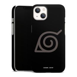 DeinDesign iPhone 13 Handy Premium Case Smartphone Handyh&uuml;lle Schutzh&uuml;lle matt Naruto Shippuden Konoha Logo Premium Case