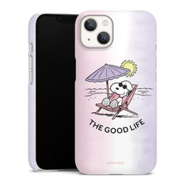DeinDesign iPhone 13 Handy Premium Case Smartphone Handyh&uuml;lle Schutzh&uuml;lle matt Snoopy Official Licensed Product Peanuts Premium Case