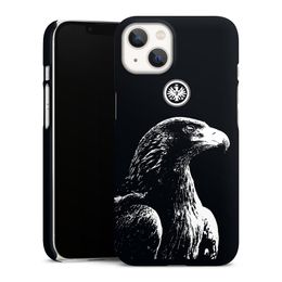DeinDesign iPhone 13 Handy Premium Case Smartphone Handyh&uuml;lle Schutzh&uuml;lle matt Attila Official Licensed Product Eintracht Frankfurt Premium Case