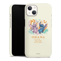 DeinDesign iPhone 13 Handy Premium Case Smartphone Handyh&uuml;lle Schutzh&uuml;lle matt Official Licensed Product Lilo & Stitch Disney Premium Case