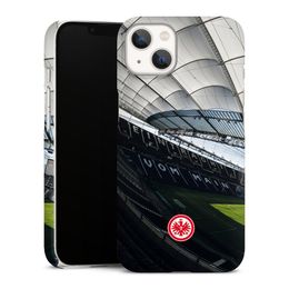 DeinDesign iPhone 13 Handy Premium Case Smartphone Handyh&uuml;lle Schutzh&uuml;lle matt Eintracht Frankfurt Stadium Official Licensed Product Premium Case