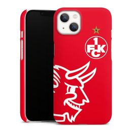 DeinDesign iPhone 13 Handy Premium Case Smartphone Handyh&uuml;lle Schutzh&uuml;lle matt Star Devil 1. Fc Kaiserslautern Premium Case