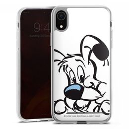 DeinDesign iPhone Xr Handy Silikon H&uuml;lle Case transparent Handyh&uuml;lle Idefix Official Licensed Product Comic Silikon Case