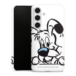DeinDesign Galaxy S24 Handy Premium Case Smartphone Handyh&uuml;lle Schutzh&uuml;lle gl&auml;nzend Idefix Official Licensed Product Comic Premium Case