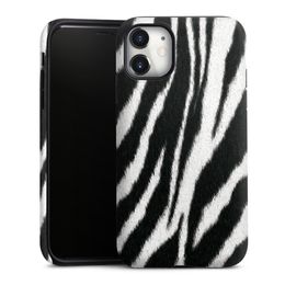 DeinDesign iPhone 11 Handy Panzer Handyh&uuml;lle robuste Outdoor H&uuml;lle Schutzh&uuml;lle matt Fur Muster Zebra Tough Case