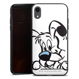 DeinDesign iPhone Xr Handy Silikon H&uuml;lle Case schwarz Handyh&uuml;lle Idefix Official Licensed Product Comic
