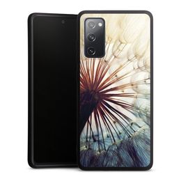 DeinDesign Galaxy S20 FE Handy Premium Silikon H&uuml;lle Handyh&uuml;lle schwarz Case Dandelion Photography Flowers Silikon Premium Case