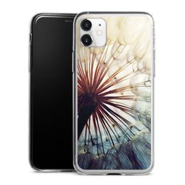 DeinDesign iPhone 11 Handy Slim Case Silikon Handyh&uuml;lle transparent H&uuml;lle extra d&uuml;nn Photography Flowers Dandelion Silikon Slim Case