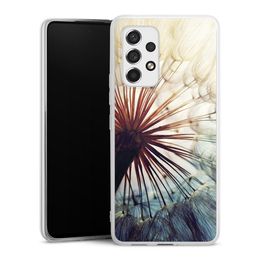 DeinDesign Galaxy A53 5G Handy Silikon H&uuml;lle Case transparent Handyh&uuml;lle Dandelion Photography Flowers Silikon Case