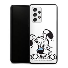 DeinDesign Galaxy A53 5G Handy Silikon H&uuml;lle Case schwarz Handyh&uuml;lle Official Licensed Product Comic Idefix