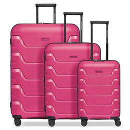 Kofferset SMARTBOX "Edition 01Edition 01", Herren, pink, Polypropylen, Koffer-Sets