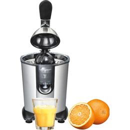 SOLIS OF SWITZERLAND Entsafter "Citrus Juicer", grau (edelstahl), B:18cm H:28cm T:18cm, Entsafter