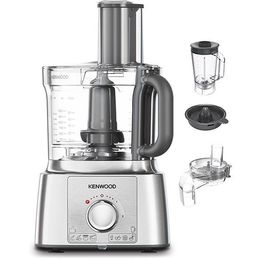 Kenwood Kompakt-K&uuml;chenmaschine "Multipro Express FDP65.820SI", silber (silberfarben), B:24cm H:40cm T:22cm, K&uuml;chenmaschinen, Kompakt-K&uuml;chenmaschine