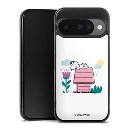 DeinDesign Google Pixel 10 Pro Handy Silikon H&uuml;lle Case schwarz Handyh&uuml;lle Snoopy Dog Official Licensed Product