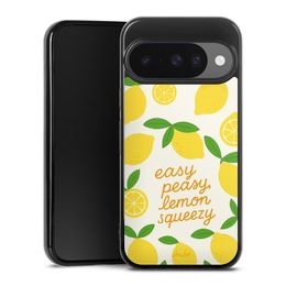 DeinDesign Google Pixel 10 Handy Silikon H&uuml;lle Case schwarz Handyh&uuml;lle Spruch Statement Lemon