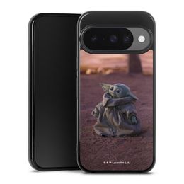 DeinDesign Google Pixel 10 Pro Handy Silikon H&uuml;lle Case schwarz Handyh&uuml;lle The Child Star Wars Baby Yoda