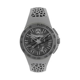 Luxusuhr Plein Sport "Thunderstorm Chrono", 10, grau, Armbanduhren, Herren