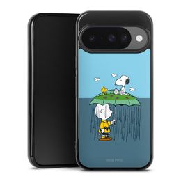 DeinDesign Google Pixel 10 Handy Silikon H&uuml;lle Case schwarz Handyh&uuml;lle Peanuts Children Snoopy
