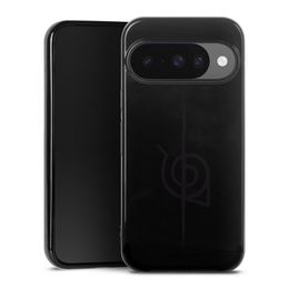 DeinDesign Google Pixel 10 Pro Handy Silikon H&uuml;lle Case schwarz Handyh&uuml;lle Konoha Sasuke Naruto Shippuden