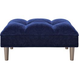Ottomane Playboy "Scarlett", dunkelblau, B:88cm H:43,5cm T:57cm, Sofas, Ottomane, passend zu Scarlett-Sofa