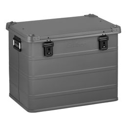 Aufbewahrungsbox Enders "Industriebox Vancouver Grey in S (123 l), M (170 l) oder L 236 l)", grau, B:79cm H:44cm T:58,5cm, Aluminium, Aufbewahrungsboxen, Aufbewahrungsbox, mit robuster Pulverbeschichtung​