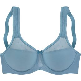 Nuance Damen Minimizer-BH blau Gr&ouml;&szlig;e 85E
