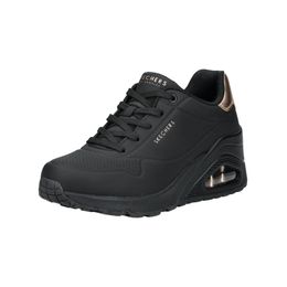 Sneaker Skechers "Skechers Sneaker Synthetik", Damen, Gr. 37, schwarz, Synthetik, Schuhe Sneaker