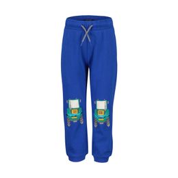 Sweathose Blue Seven "Blue Seven Jogginghose", Jungen, Gr. 122, 5300, ocean, 100% Baumwolle, regular fit, Hosen Sweathose
