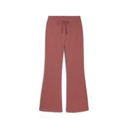 Sporthose Puma "HER Winterized High-Waist-Hose Damen", Damen, Gr. L, Normalgr&ouml;&szlig;en, exotic rot, Obermaterial: 100% Polyester; Tasche &ndash; Oben: 100% Baumwolle, unifarben, comfort fit, Hosen Sporthose