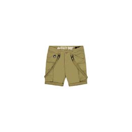 Shorts Alpha Industries "Utility Short", Herren, Gr. 31, Normalgr&ouml;&szlig;en, gr&uuml;n (olive), Obermaterial: 98% Baumwolle, 2% Elastan, Hosen Shorts