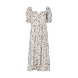 Lily & Lionel Midikleid LILY AND LIONEL "April Button Front Floral Print Midi Dress Damen", Damen, Gr. 38, Normalgr&ouml;&szlig;en, multi, 100% Viskose, Kleider Midikleid