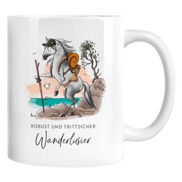 mrs. RIDE Keramiktasse wei&szlig;