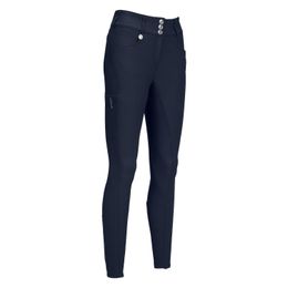 Pikeur Ges&auml;&szlig;einsatz-Reithose New Candela blau Damen 80