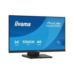 iiyama ProLite T2454MSC-B3AG, LED-Monitor 60.5 cm (23.8 Zoll), schwarz (matt), FullHD, IPS, Touchscreen, USB-Hub