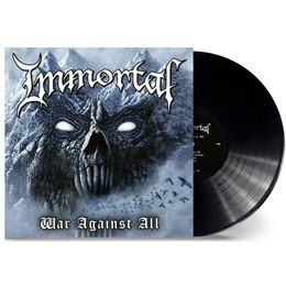 Immortal War Against All LP schwarz 0727361580919