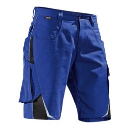 K&Uuml;BLER WORKWEAR K&uuml;bler Pulsschlag Bermuda 2524 kornblumenblau/schwarz Gr&ouml;&szlig;e 50 ; K&uuml;bler Workwear (25245353-4699-50)