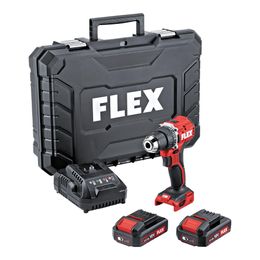 Flex Kompakter 2-Gang Akku-Bohrschrauber 18,0 V DD 2G 18.0-EC LD/2.5 Set (519049)