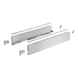 Hettich Zarge AvanTech YOU Set, H&ouml;he 101 mm, NL 550 mm, silber, links und rechts (9255250)