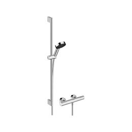 Hansgrohe Brause-Set Pulsify Select S 959mm Brausestange + Handbrause, 3jet, chrom (24271000)