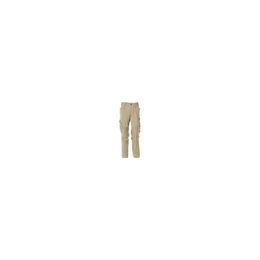 Mascot Hose mit Knietaschen, Stretchstoff Hose Gr&ouml;&szlig;e 76C44, hellkhaki (17179-311-55-76C44)